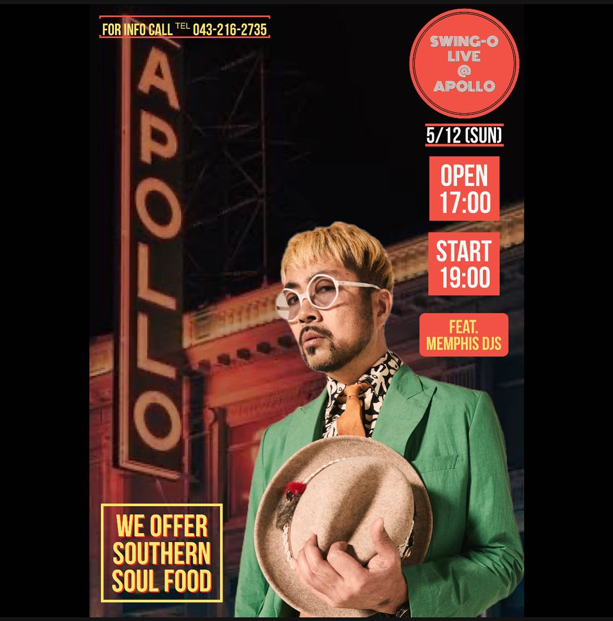 5/12（日） | Memphis